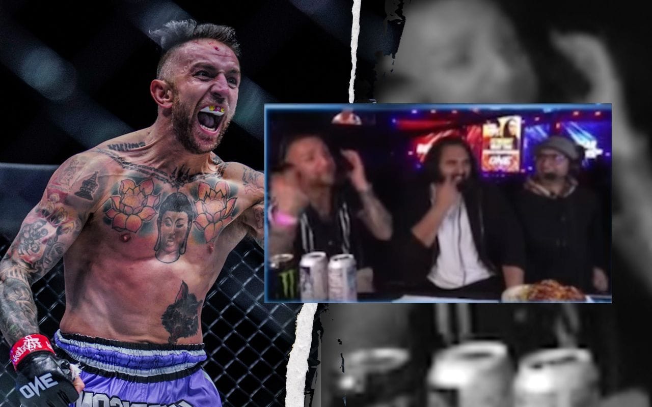 ONE Fight Night 10: Liam Harrison goes wild on Twitch stream during ONE ...