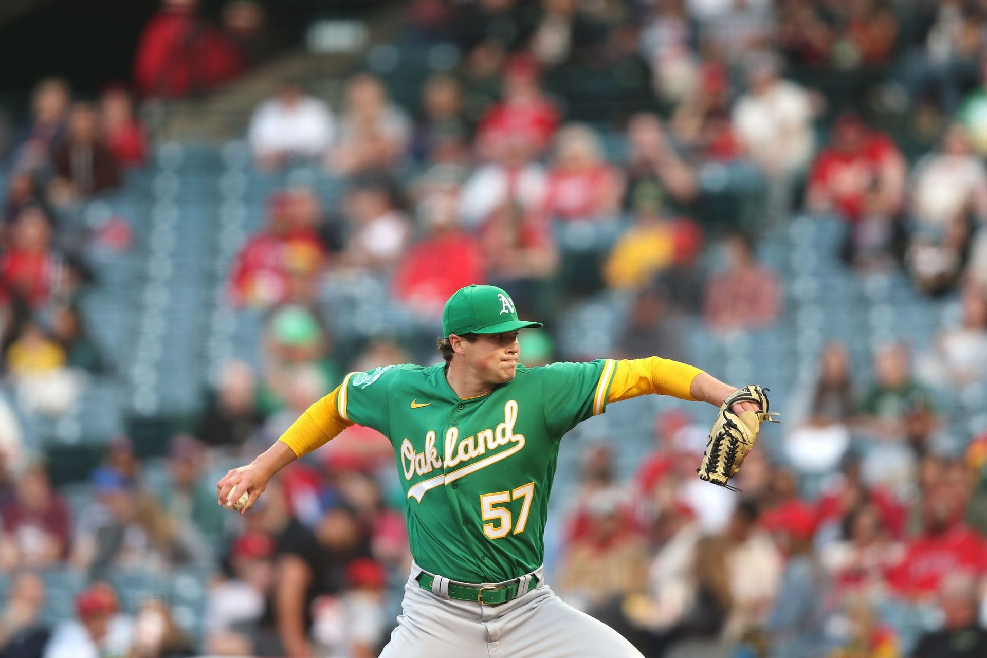 Oakland faithful enraged at bullpen for spoiling Mason Miller's 7 no ...