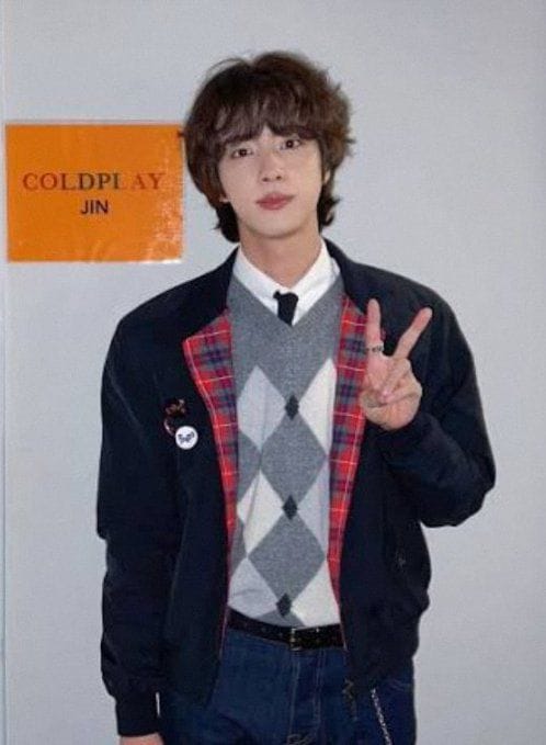 Chris Martin lauds BTS' Jin for his steadfastness and positive approach ...