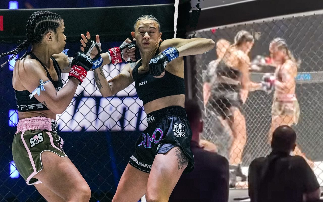 Get a cage-side view of Jackie Buntan’s ferocious KO of Diandra Martin