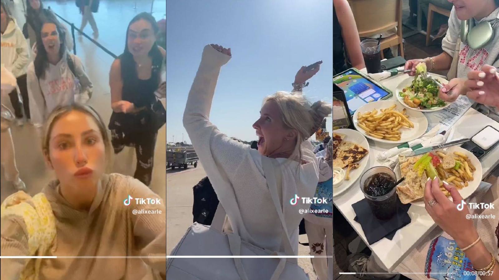 In Photos: TikTok star Alix Earle jets off to Ibiza after partying with ...