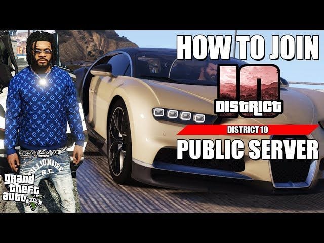 GTA 5 RP District 10: Server details, how to join, members, and more