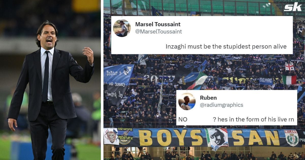 “Inzaghi must be the stupidest person alive” – Inter fans furious as ...