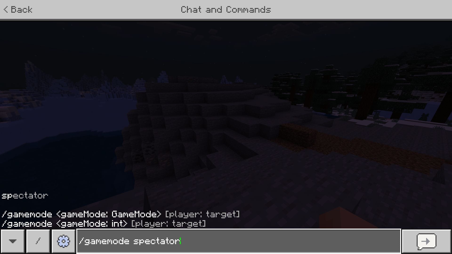 How to get spectator mode in Minecraft Bedrock Edition