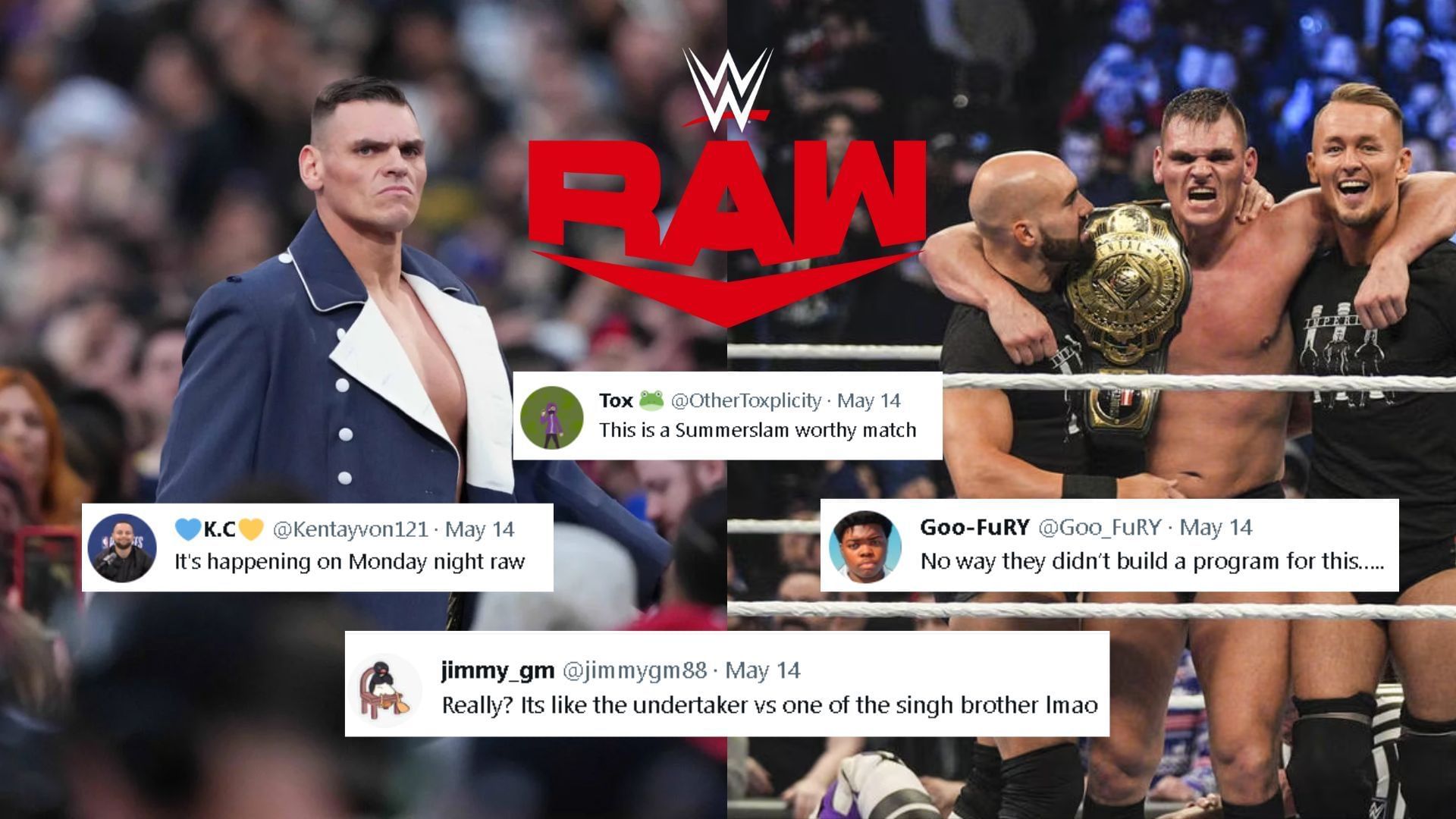"It's happening on Monday Night RAW" - WWE fans share excitement as 35 ...