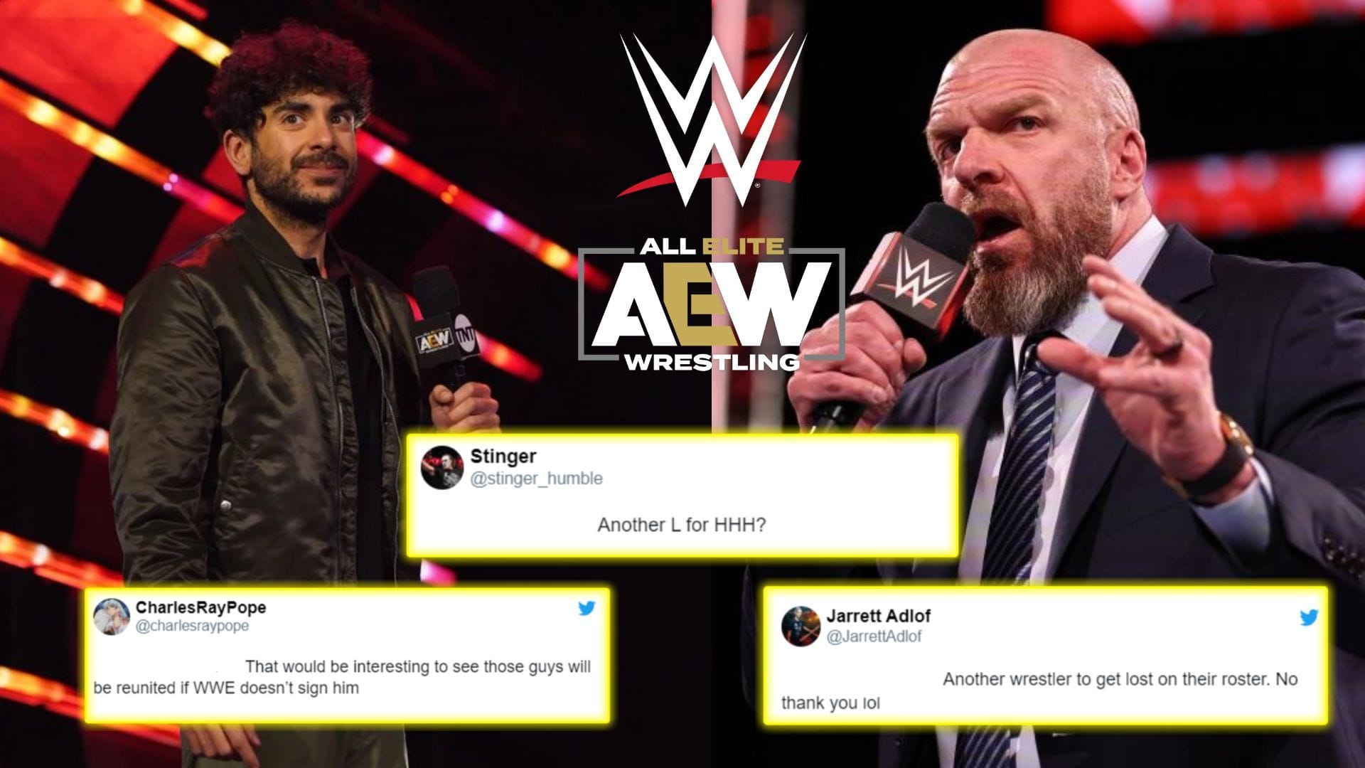"Another L for HHH [Triple H]?" - Fans want Tony Khan to sign recently ...