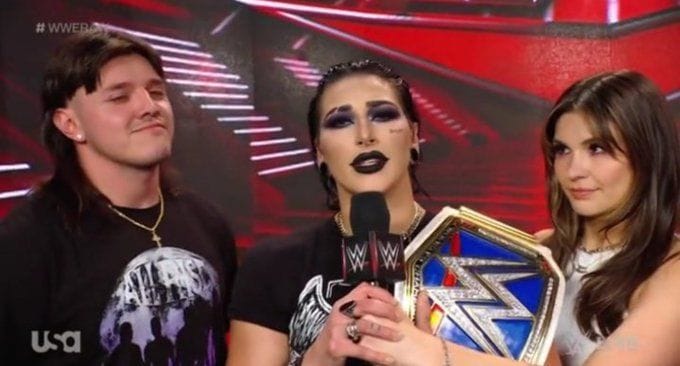 WWE could be setting up Rhea Ripley to go up against top male star soon?