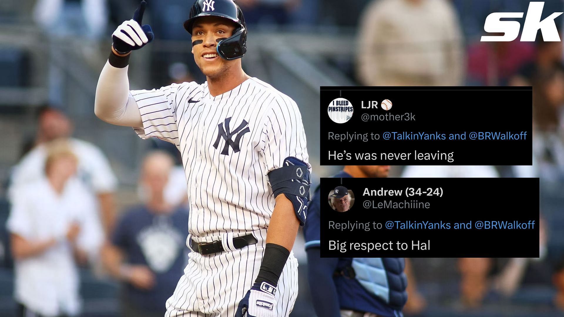 New York Yankees Fans React As Aaron Judge Recalls Phone Call With Hal Steinbrenner That Sealed