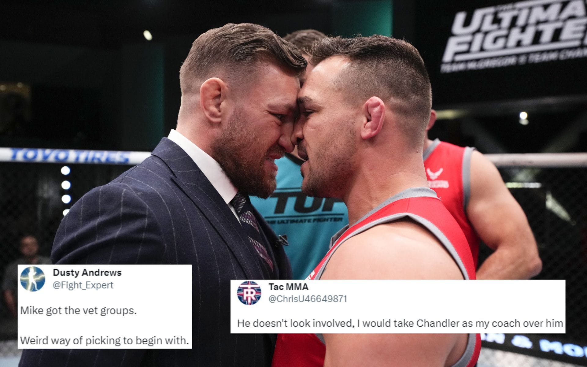 "Weird way of picking to begin with" - Fans share their thoughts on 'coach' Conor McGregor after ...