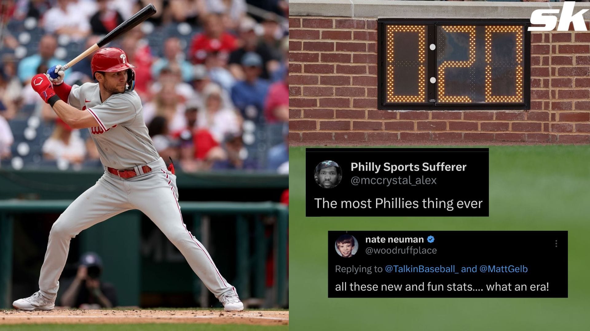 MLB Twitter reacts to data to back up Philadelphia Phillies player's ...