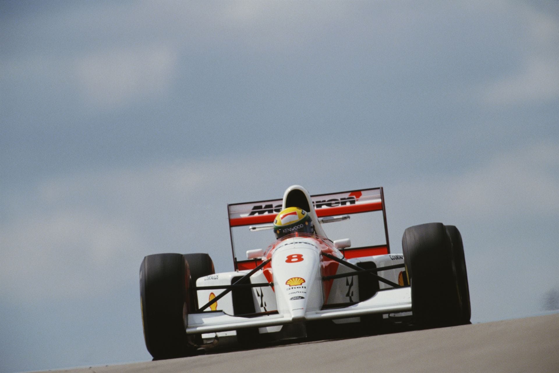 Which venue did the 5 F1 centurion winners win their 100th race at?