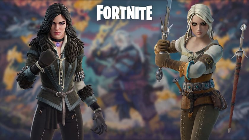 Fortnite leak shows 2 new The Witcher skins arriving in Chapter 4 Season 3