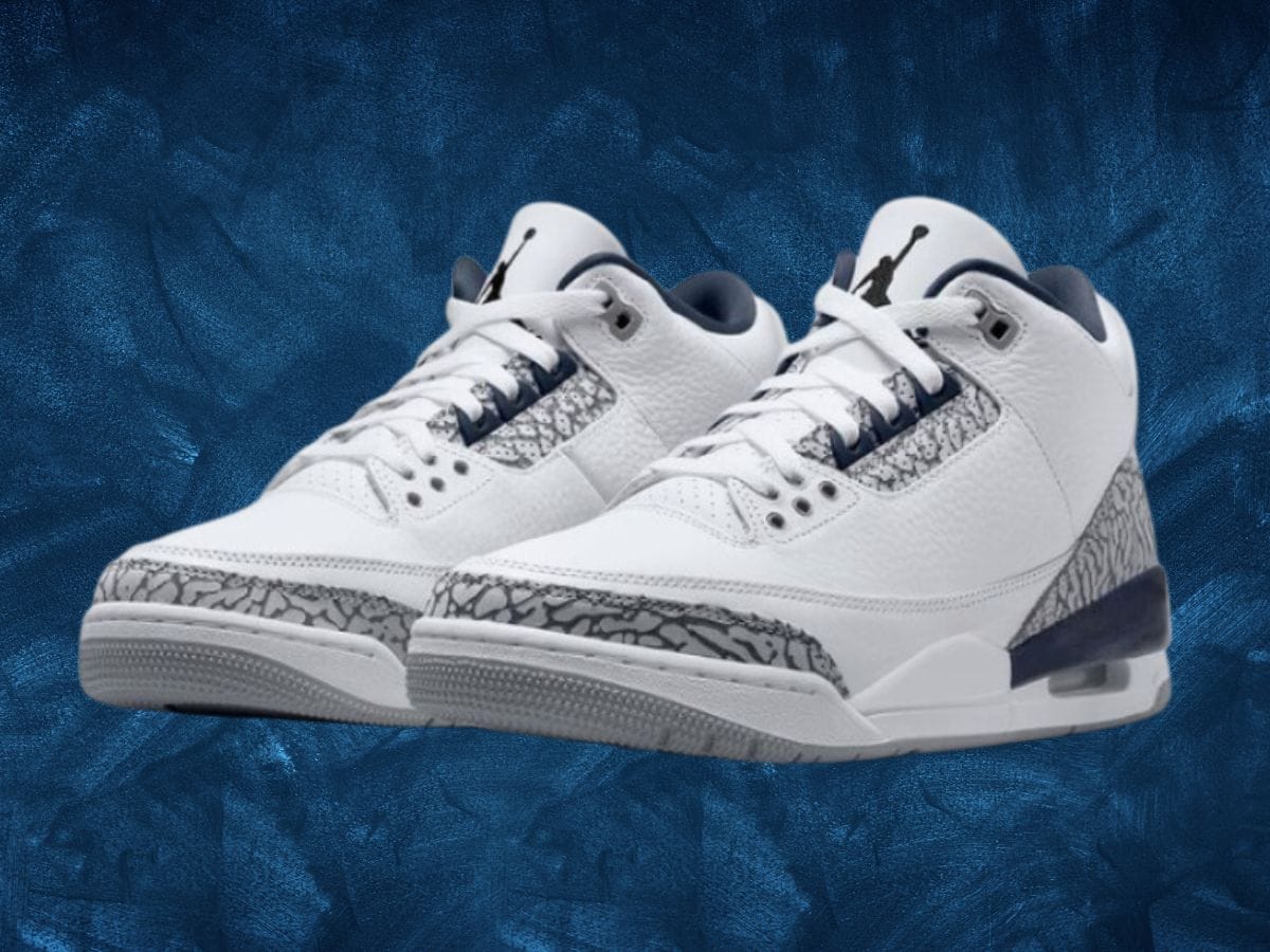 Sneakerheads liken upcoming Air Jordan 3 “Midnight Navy” sneakers with ...