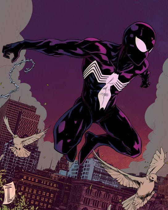 How did Marvel get the idea for black suit Spider-Man? Exploring its ...