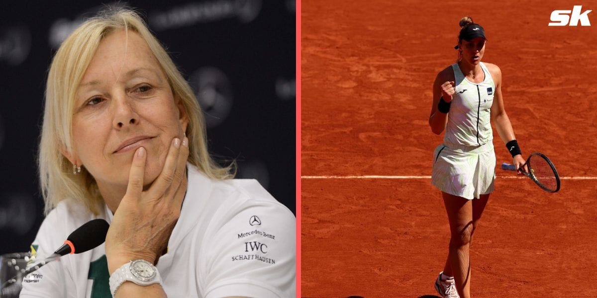 "What a marathon" - Martina Navratilova hails Beatriz Haddad Maia after ...