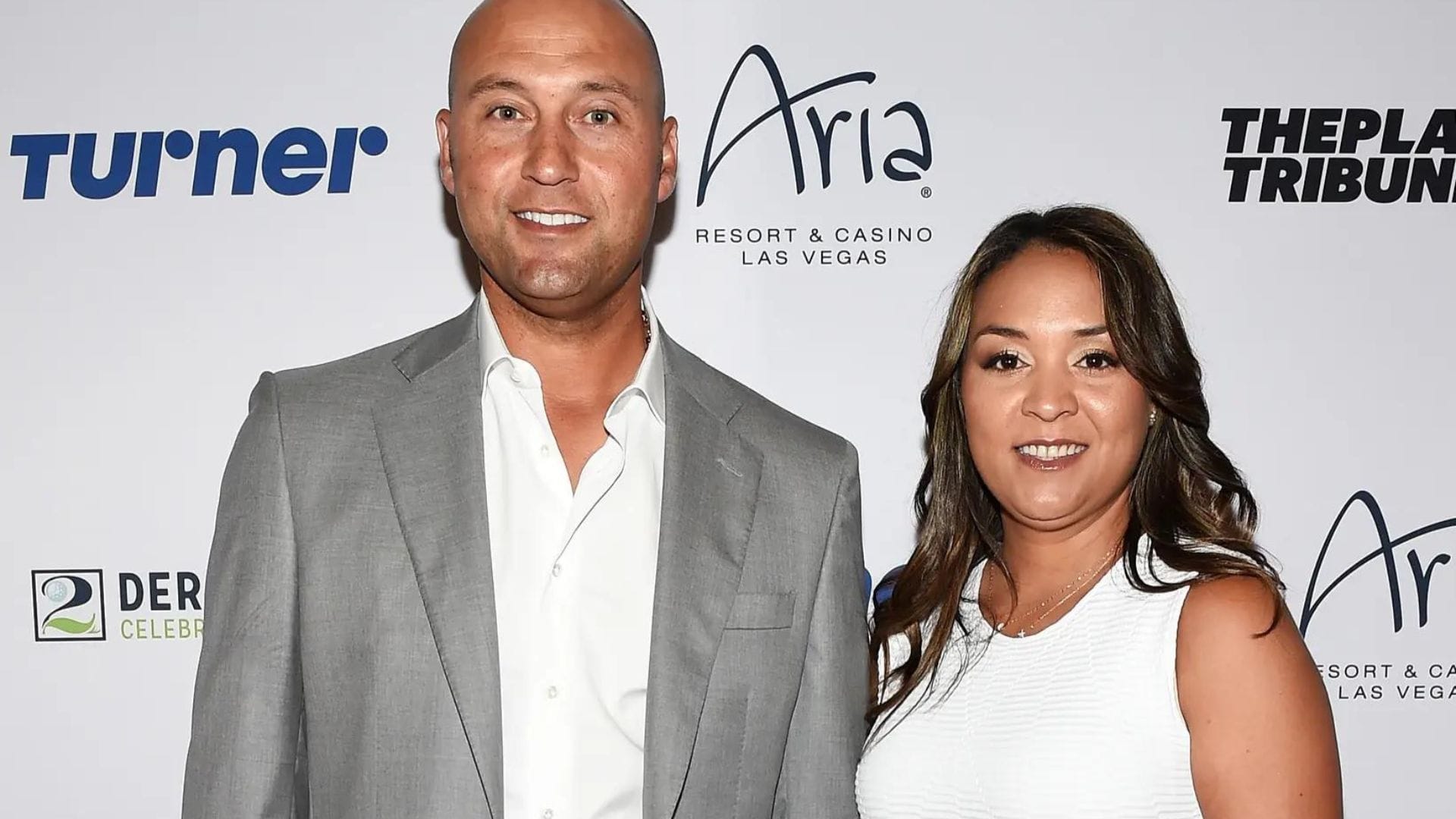 Derek jeter: Derek Jeter's sister Sharlee Jeter beams as son jumps on ...