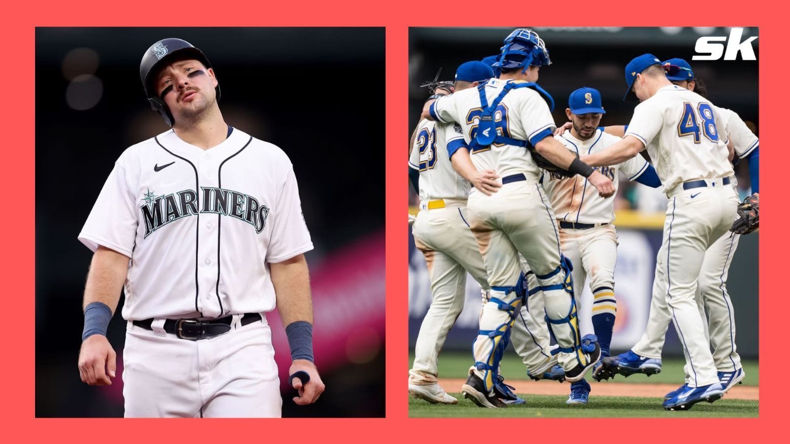 Seattle Mariners catcher Cal Raleigh on the state of the ballclub: "We ...