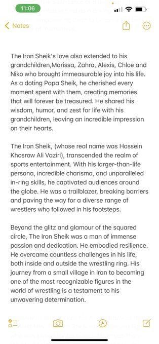 Was The Iron Sheik an Iranian or American? Know his real ethnicity