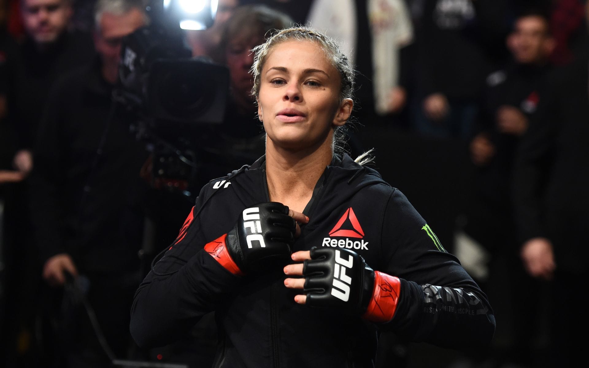 "I'm pretty frickin' happy" - OF star Paige VanZant sounds done with ...