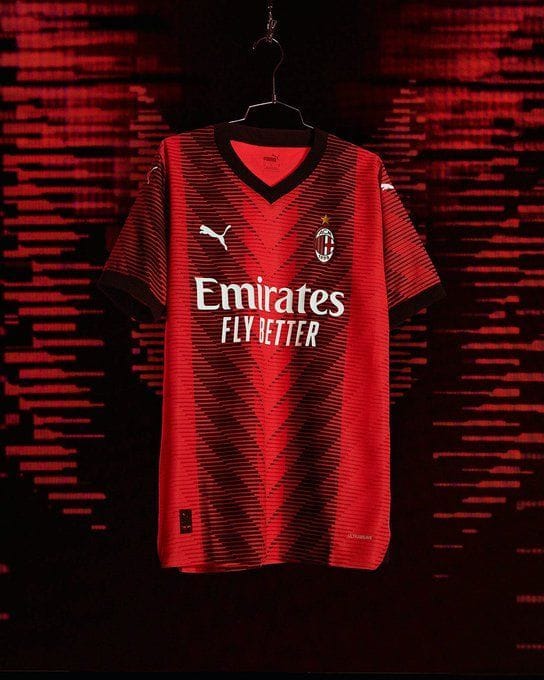 Puma x AC Milan 2023/24 AC Milan Home kit: Where to get, release date ...