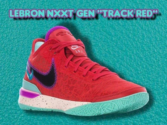 Nike Zoom NXXT Gen: LeBron James x Nike Zoom LeBron NXXT Gen “Track Red ...