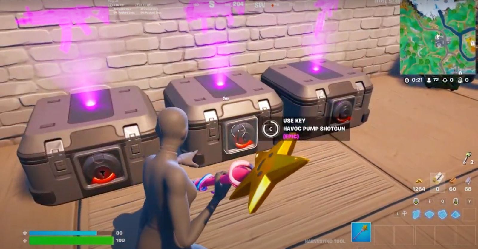 What is a holo chest in Fortnite?