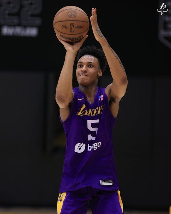 Maxwell Lewis visits Lakers and Thunder: Is the Pepperdine forward a ...