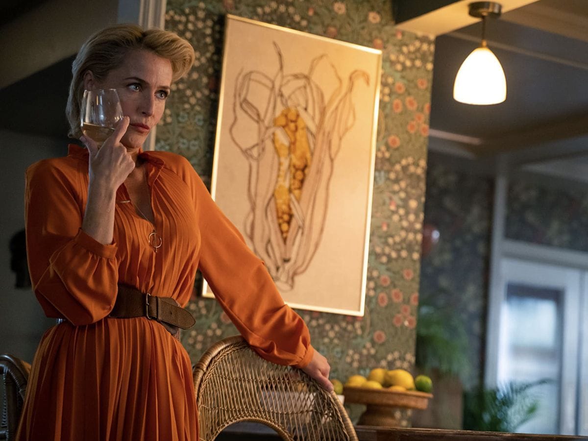 Who does Gillian Anderson play in Netflix's The Abandons?