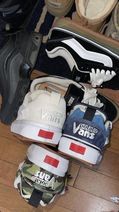 Imran Potato: Imran Potato x Vans Knu Skool sneaker pack: Everything we ...