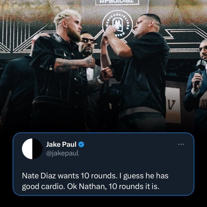 Can Nate Diaz fight Jake Paul even if he tests positive for marijuana ...