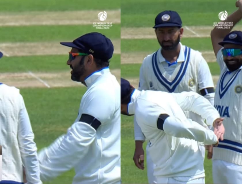 [WATCH] Rohit Sharma takes DRS review in unique manner on Day 1 of the ...