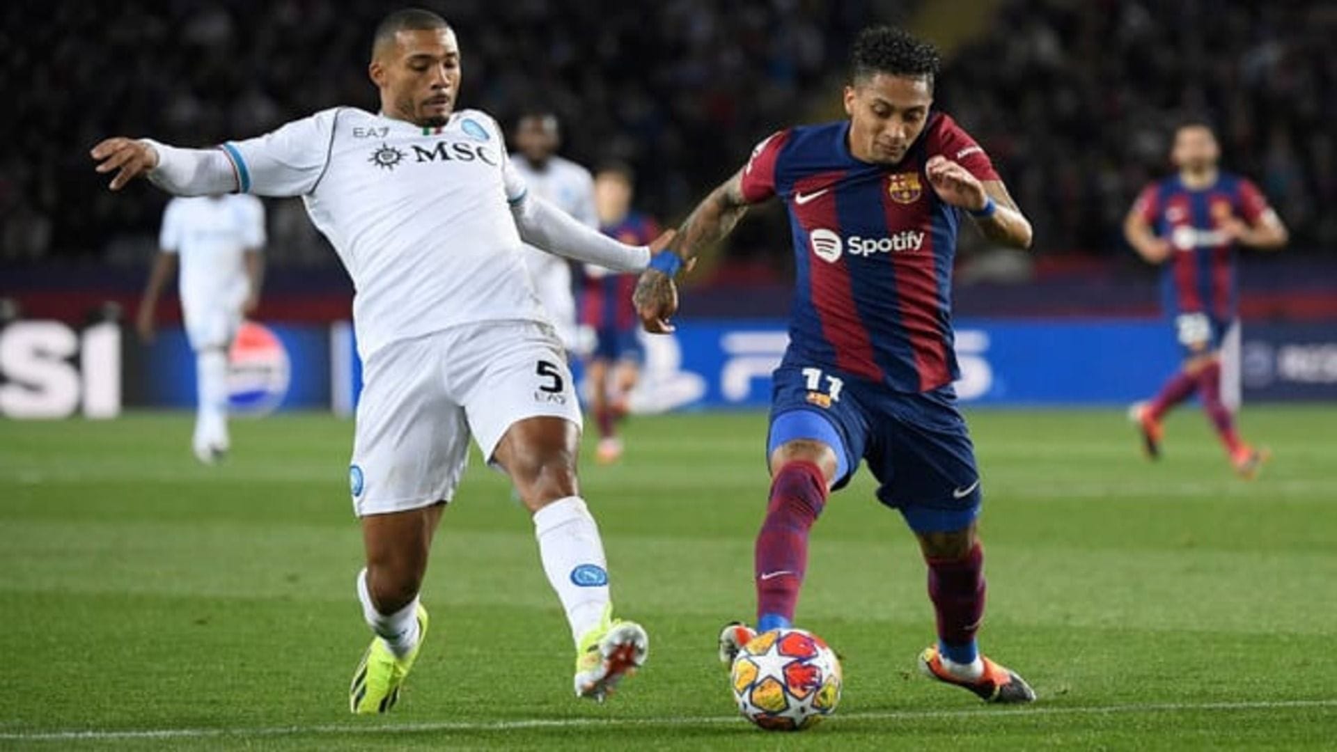 Raphinha at his best at Barcelona