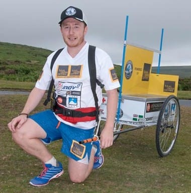 Bidding for world record, marathon runner Kevin Carr arrives in Pune