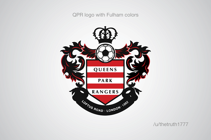 If Premier League club crests had their rival team's colours