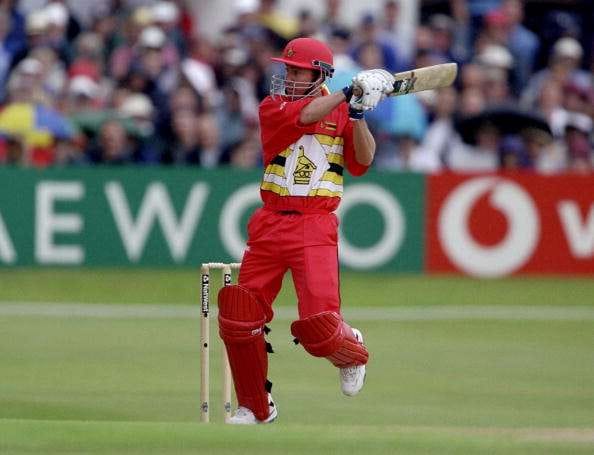 The Zimbabwe team that reached the Super Six of the 1999 World Cup ...