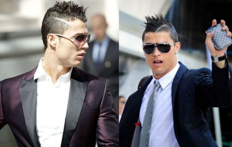 Cristiano Ronaldo's haircuts over the years with names and photos of ...
