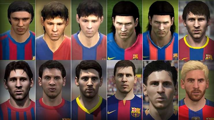 Video: Watch Lionel Messi’s progression from FIFA 06 to FIFA 17